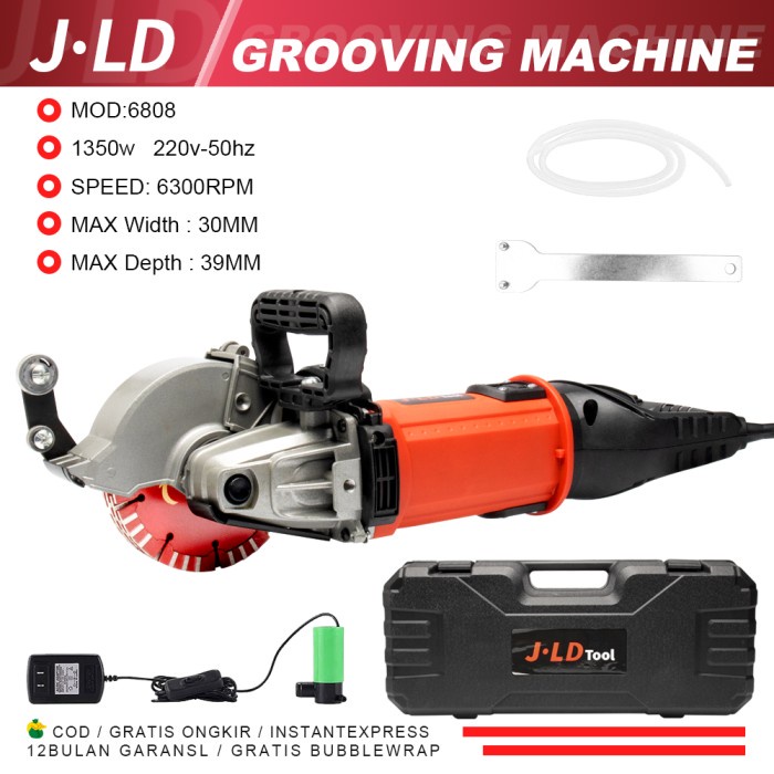 Jual [Original] Jld Wall Chaser - Grooving Machine - Mesin Bobok Pipa ...