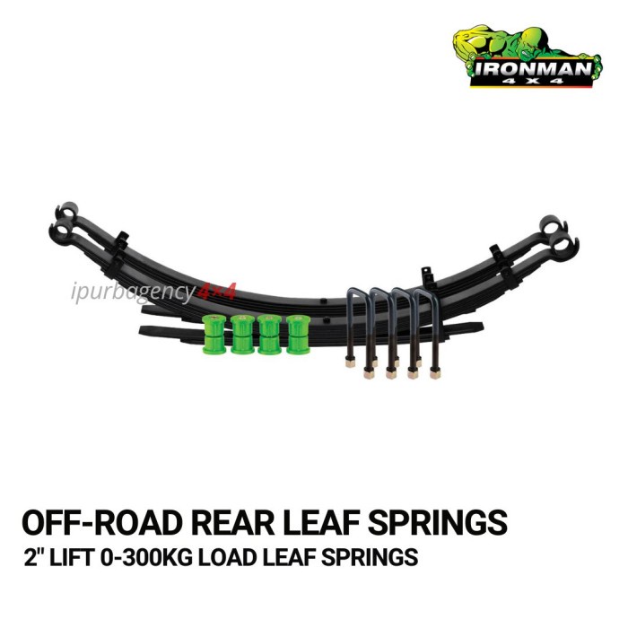 Jual [New Ori] Ironman 4X4 Leaf Springs Per Daun - Set Terbaru | Shopee ...