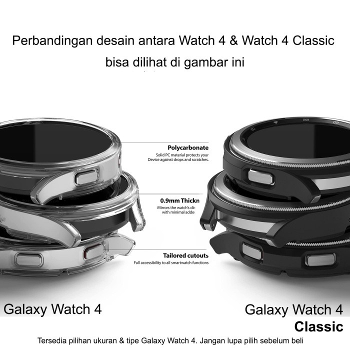 Jual NEW CASE SAMSUNG GALAXY WATCH 4 CLASSIC RINGKE SLIM CASING ...