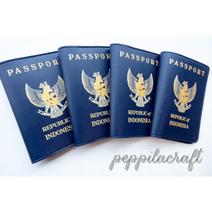 Jual Promo Republic Of Indonesia Custom Passport Cover / Holder/Sampul ...
