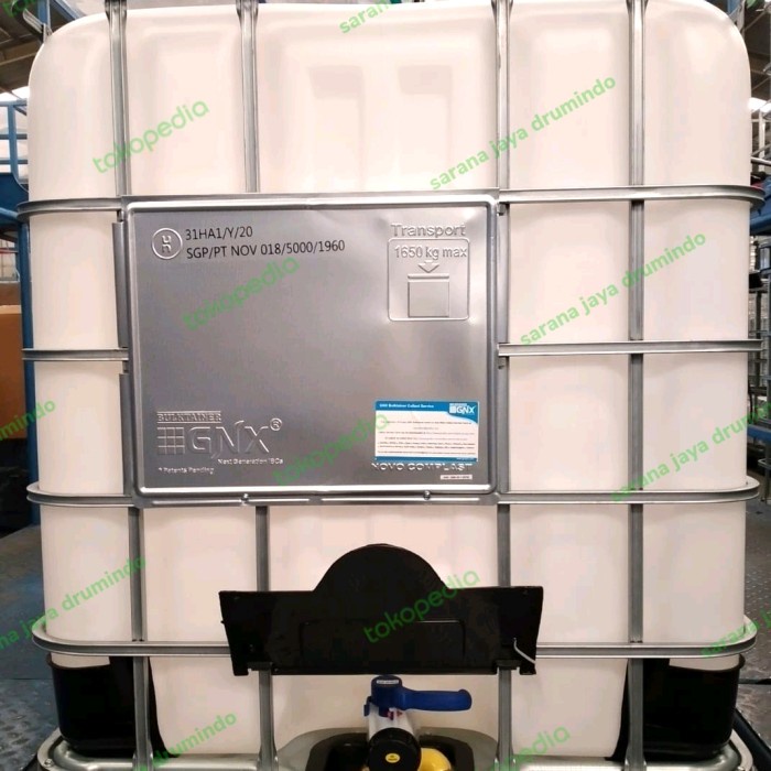 Jual Ready Kempu/Ibc Tank/Tangki Air 1000L Warna Putih Natural ...