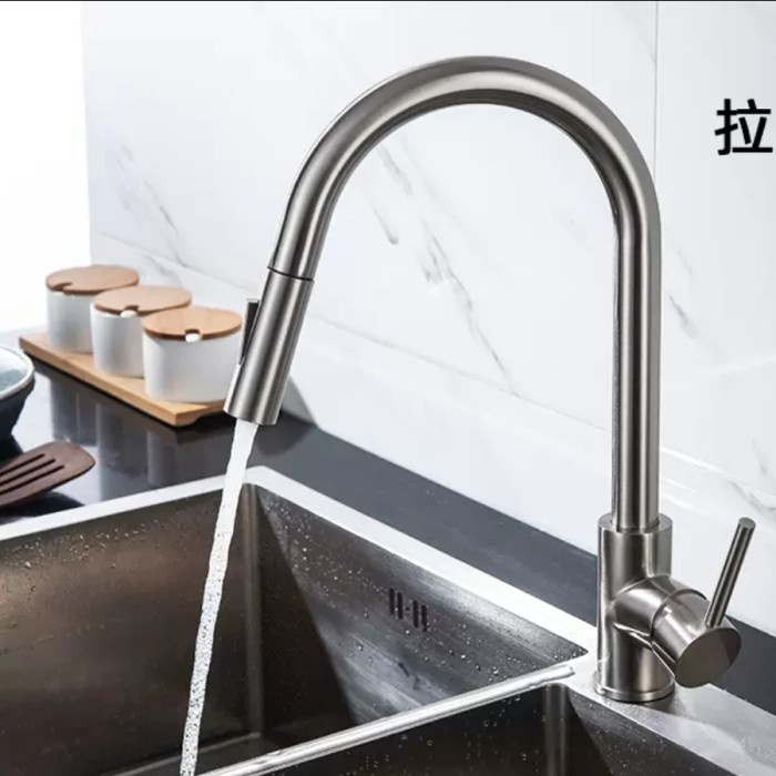 Jual KERAN SINK TARIK PANAS DINGIN MODEL TOTO/KRAN CUCI PIRING MIXER ...