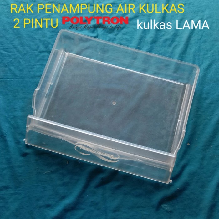 Jual Rak Chiller Daging Dan Ikan Penampung Air Kulkas Polytron 2 Pintu ...