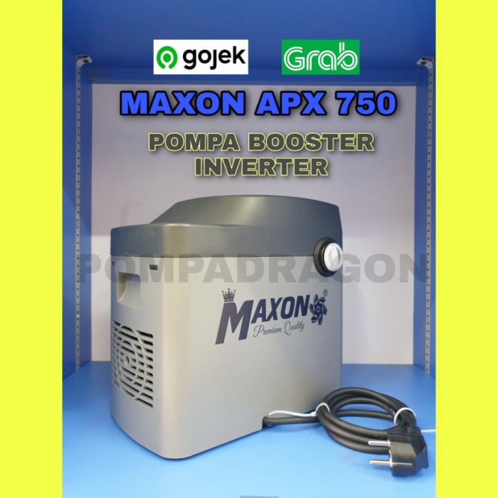 Jual [Ori] Maxon Apx 750 / Pompa Booster Inverter Terbatas | Shopee ...