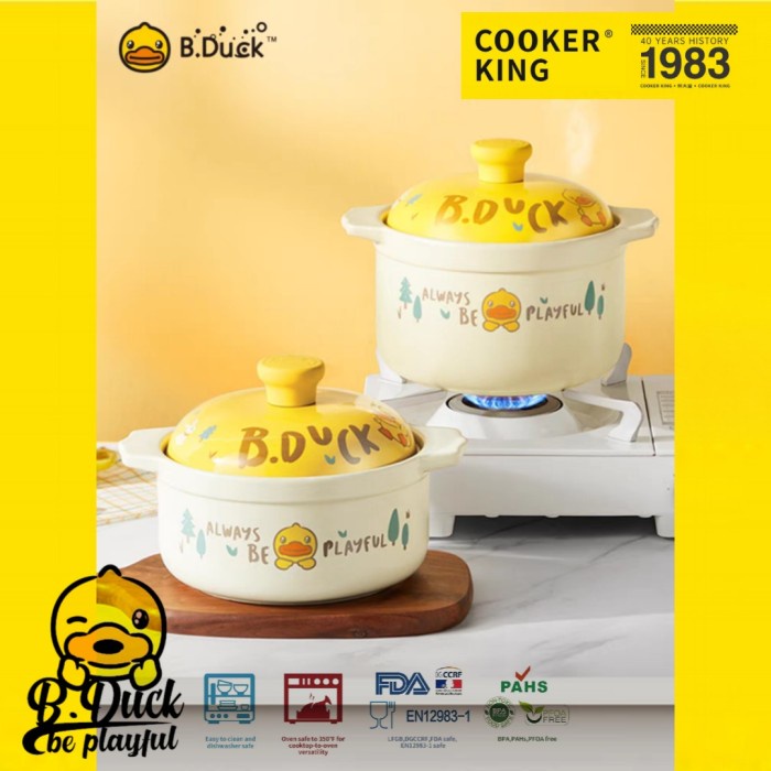 Jual [Baru] Cooker King Ceramic Soup Pot 2.5 Liter B.Duck Premium ...