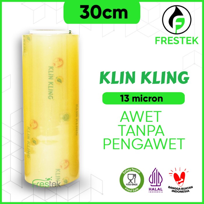 Jual Plastik Wrapping / Cling Wrap KLIN KLING, 30cm x 500m Food Grade ...