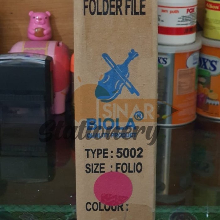 Jual Promo Map Biola 5002 Merah Tua 1Pak Isi 50Pc | Shopee Indonesia