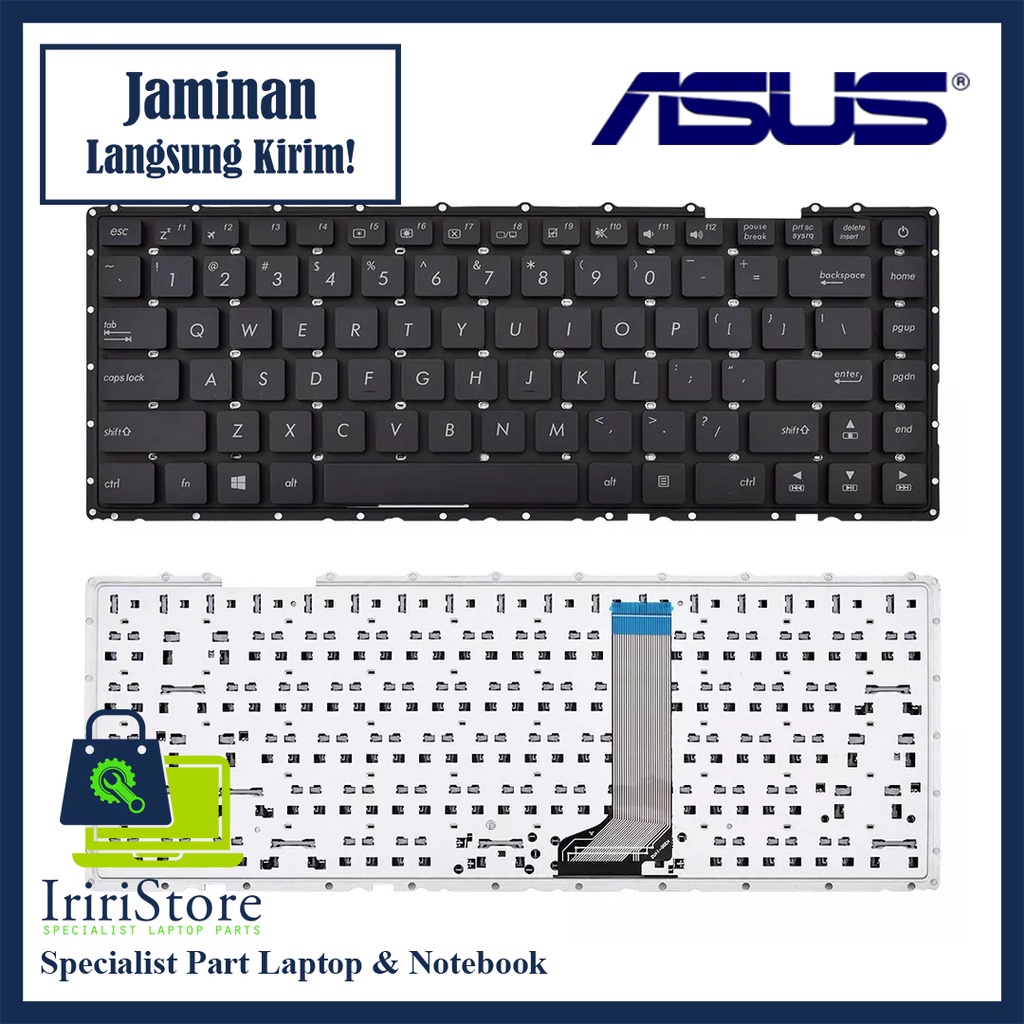 Jual Keyboard Laptop Asus A441UV A442 A442U A442UA A442UF A442UQ A442UR ...
