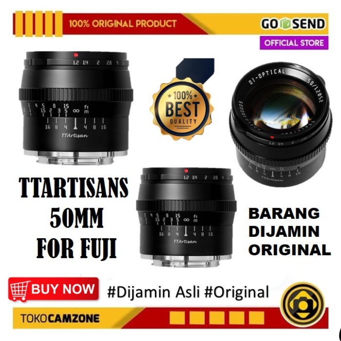 Jual Jual Ttartisan 50mm F1 2 Aps C For Lens Shopee Indonesia