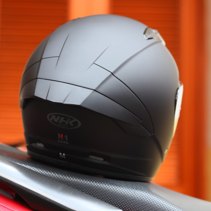 Jual NHK N1 Max solid Black Dof -j13 | Shopee Indonesia