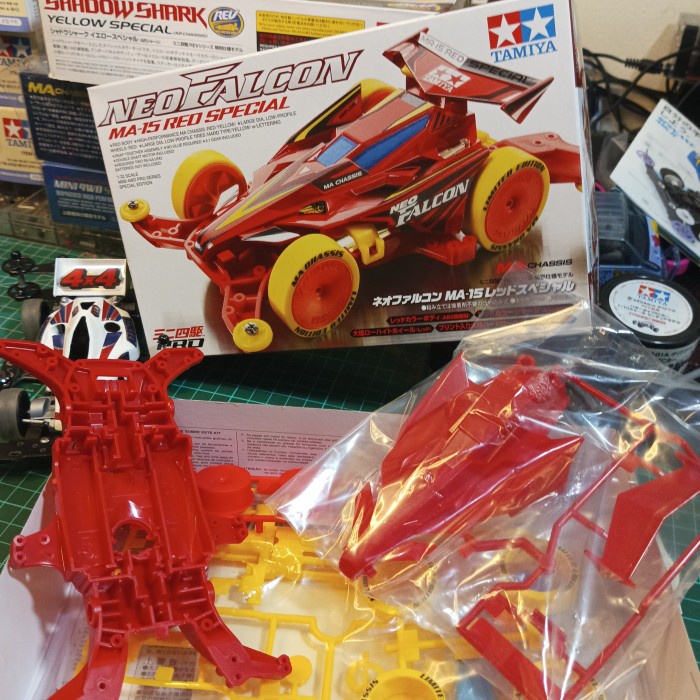 Jual Tamiya Neo Falcon MA-15 Red Body Special (92313)MA Chassis ...