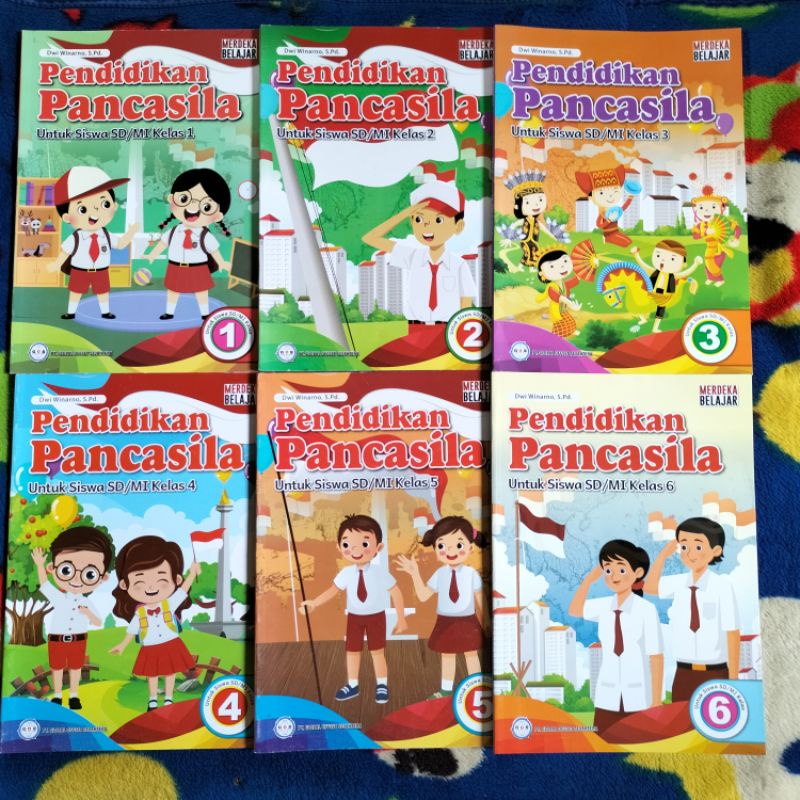 Jual ORIGINAL BUKU PENDIDIKAN PANCASILA KELAS 1 2 3 4 5 6 SD KURIKULUM MERDEKA | Shopee Indonesia