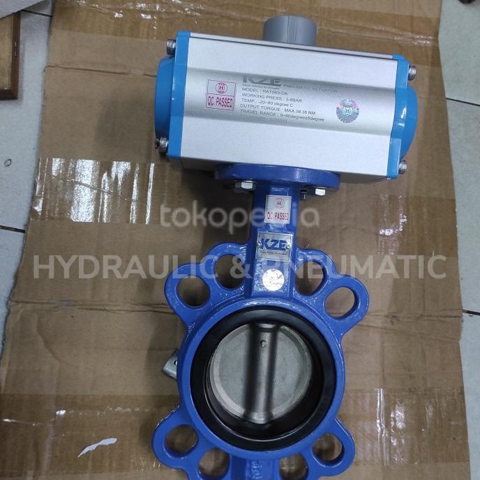 Jual Pneumatic Actuator Butterfly Valve 3" Inch Solenoid Valve | Shopee ...