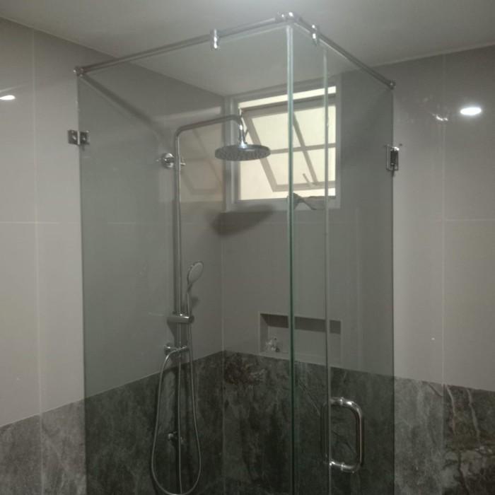 Jual PEMBATAS RUANGAN SHOWER KACA TEMPERED | Shopee Indonesia