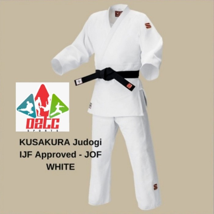 Jual Kusakura Judogi - White - Ijf Approved - Jof - Made In Japan Ready ...