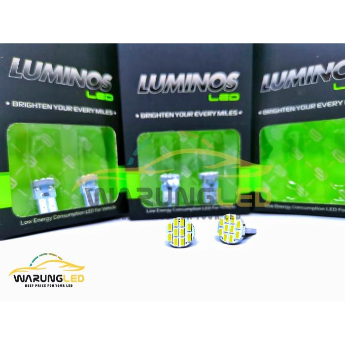 Jual Lampu Led T10 10 Titik 9Nine Luminos Sein Senja Plat Speedometer ...