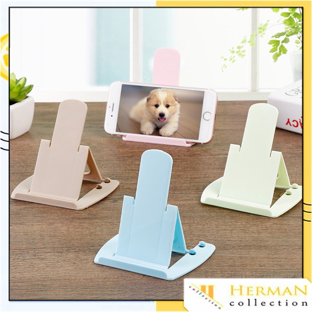 Jual HC Stand Holder Lipat Mini Stand Penyangga HP Sandaran Hp Ipad ...