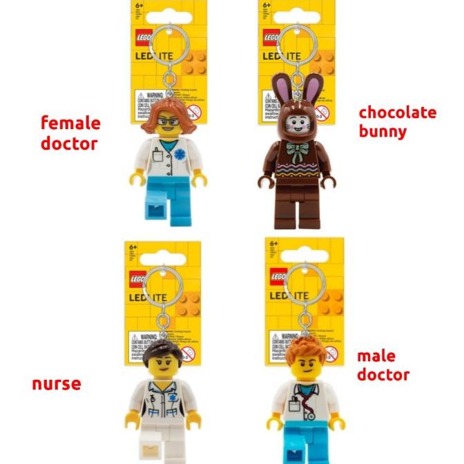 Jual Lego LED Light Keychain Male Female Doctor Chocolate Bunny Nurse ...