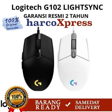 Jual Logitech G102 Lightsync V2 Rgb Gaming Mouse Garansi Resmi Original | Shopee Indonesia