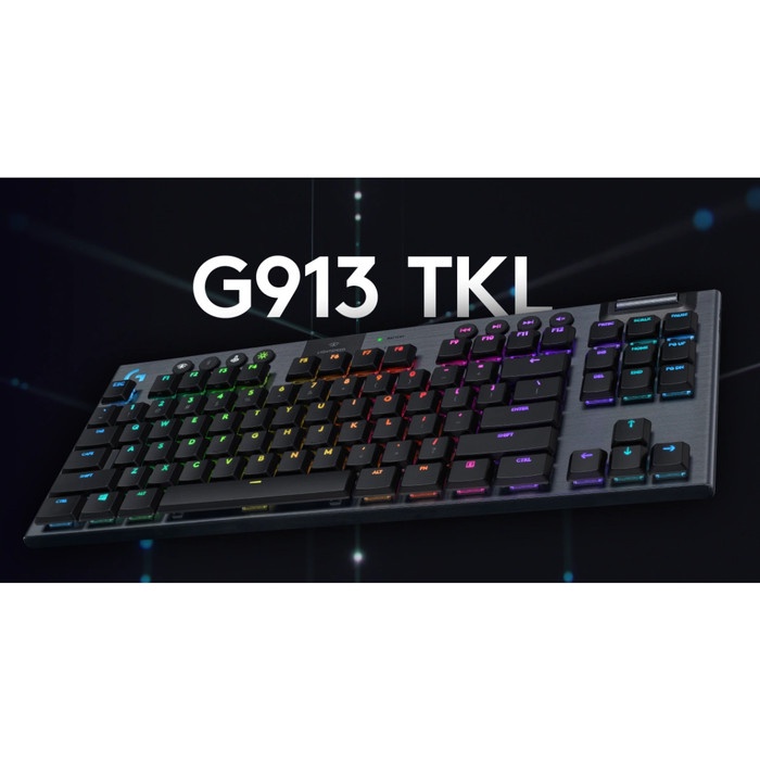 Jual Logitech G913 G915 TKL Wireless Low Profile Mechanical Gaming Keyboard | Shopee Indonesia