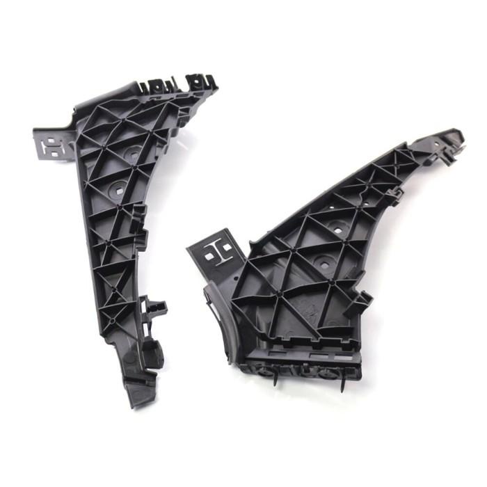 Jual BLACK LEFT/RIGHT FRONT BUMPER GRILL BRACKET 4L0807283B 4L0807284B ...