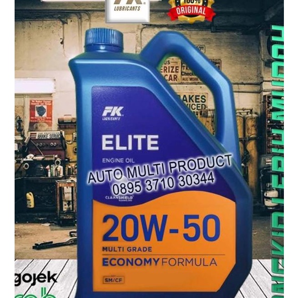 Jual Baru OLI, OLI FK, MOBIL, MOTOR, BENSIN, ELITE SM/CF, 20W50, 4 ...