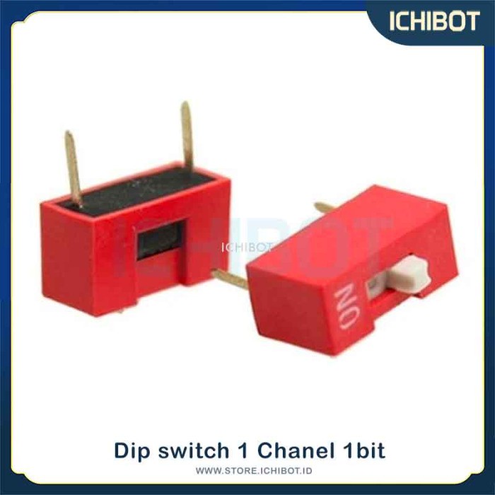 Jual Dip switch 1 Chanel 1bit 1ch Flat Toggle Switch Coding Switch | Shopee Indonesia