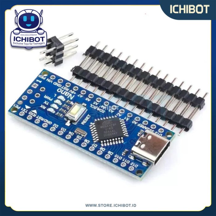 Jual Nano 329p Atmega Arduino Nano Type C 5v Ch340g Atmega328p Board Shopee Indonesia