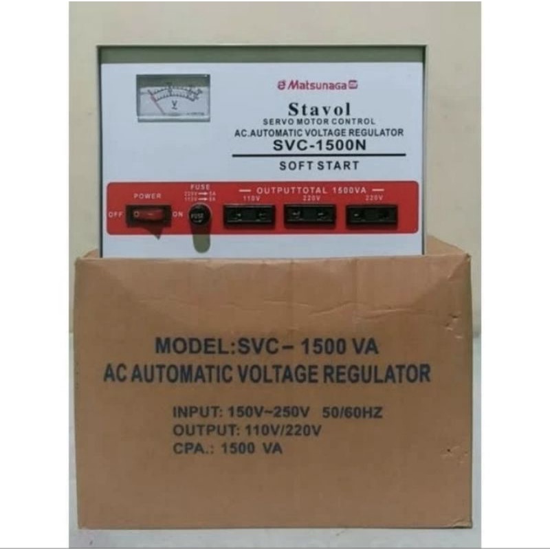 Jual Stavolt Stabilizer 1500 Watt | Shopee Indonesia