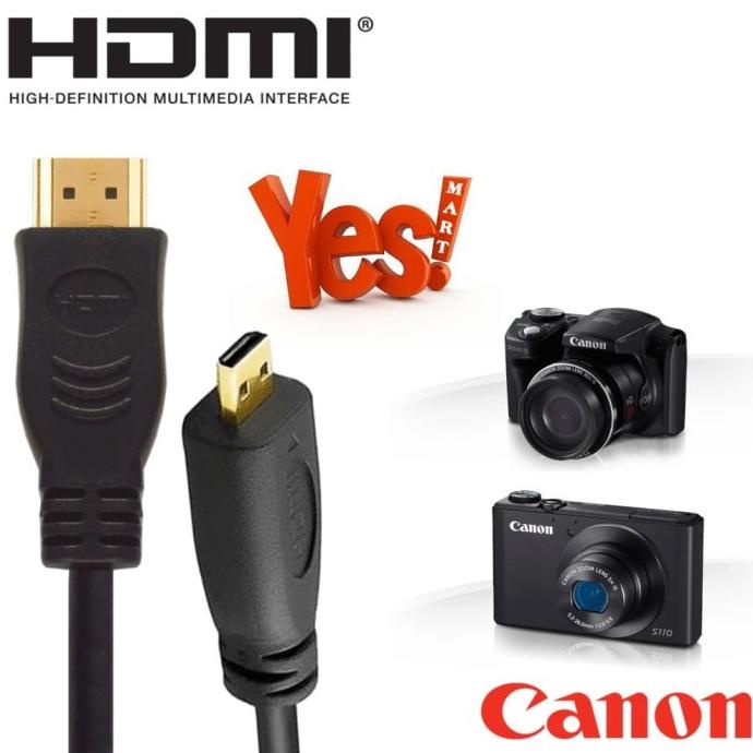 Jual Kabel HDMI Camera Canon G7X G9X M6 M50 M100 N100 SX700 HS | Shopee ...