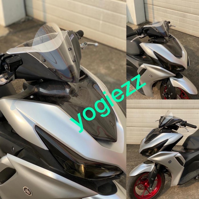 Jual windshield yamaha aerox sectbill v2 visor aerox flyscreen aerox ...