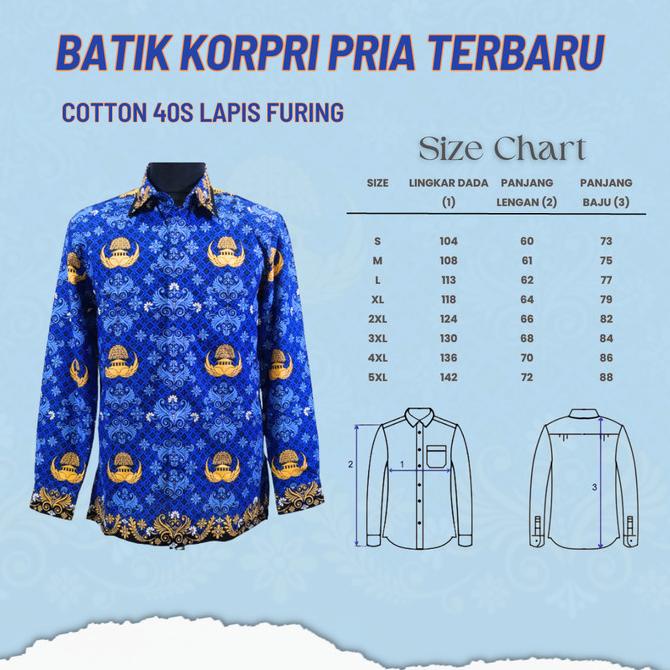 Jual Seragam KORPRI Lapis Furing Terbaru Pria dan Wanita Katun | Shopee Indonesia