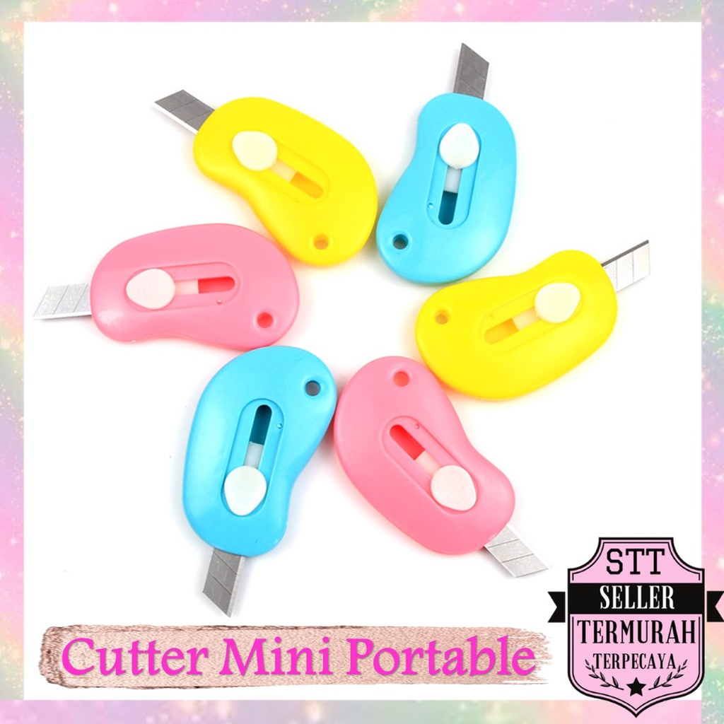Jual STT Cutter Mini Portable Bentuk Oval Mini Cutter Polos Travel Kit ...