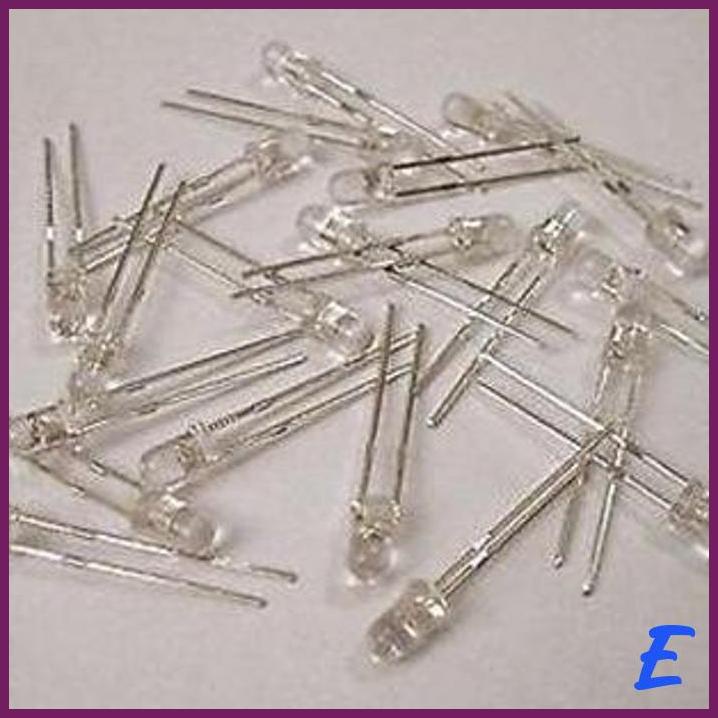 Jual | ERB | WHITE LED 3MM WHITE LIGHT-EMITTING DIODE LED 3MM WARNA ...