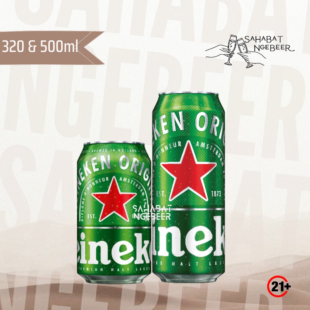 Jual Heineken Beer Kaleng 320Ml & 500Ml | Shopee Indonesia
