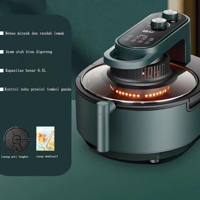 Jual Kapasitas Besar Air Fryer Multifungsi Air Fryer Timer Oven Peralatan Masak Non-Sti Pan ...