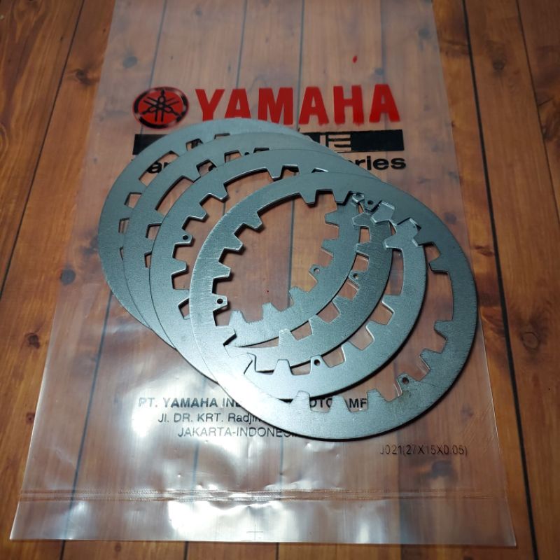 Jual plat pelat besi gesek kampas kopling motor yamaha fizr force 1 jupiter z vega r new crypton ...