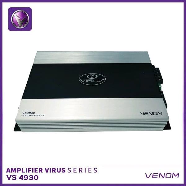 Jual POWER AMPLIFIER 4 CHANNEL VENOM VIRUS VS 4930 4CH AUDIO MOBIL ORIGINAL | Shopee Indonesia