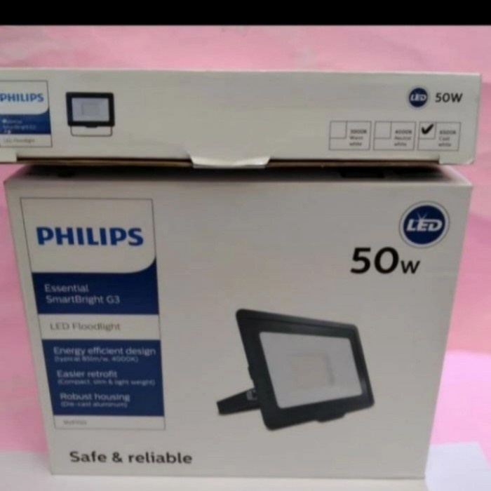 Jual Lampu Sorot Philips 50W Bvp 150 50 Watt Tembak Led Outdoor 50Watt Terlariss !! | Shopee ...