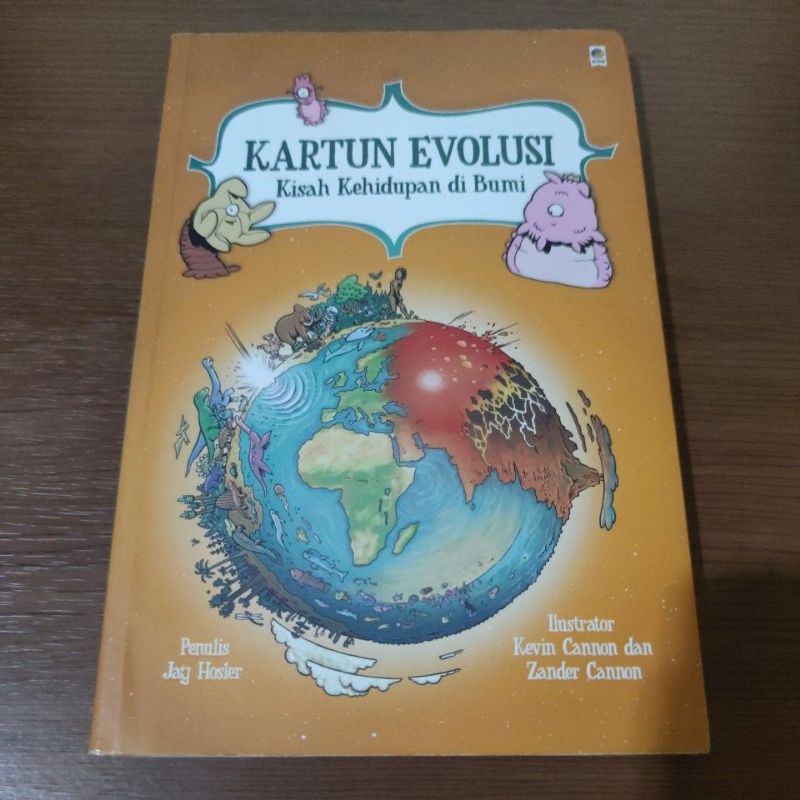 Jual BEKAS ORIGINAL - Buku Komik Kartun Evolusi - Kisah Kehidupan di ...