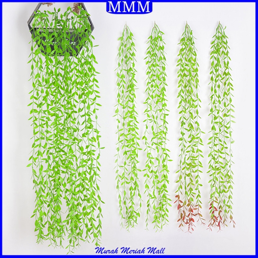 Jual MMM Daun Rambat Juntai Plastik Artifisial 100Cm Daun Hias Dekorasi ...