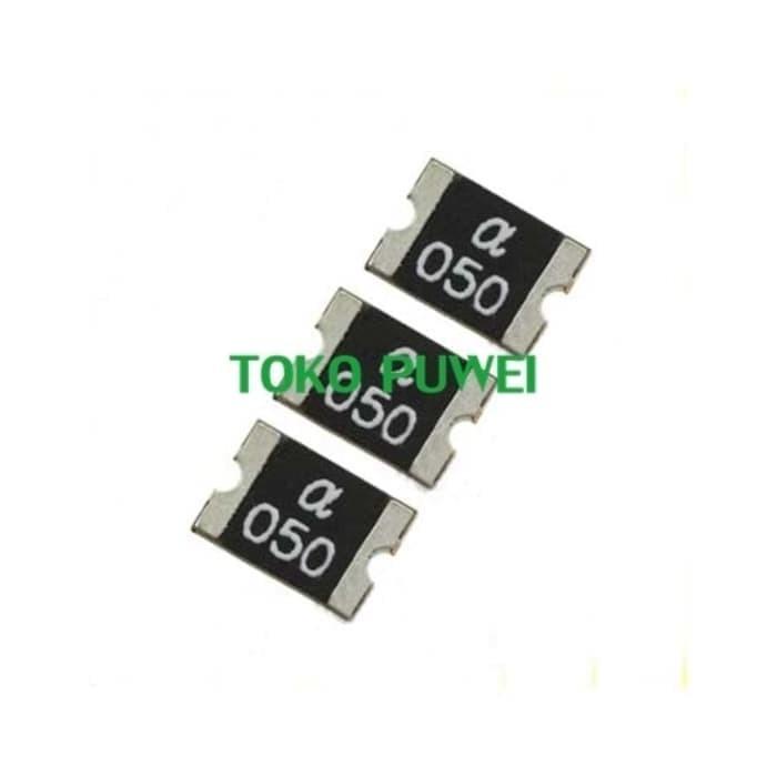 Jual Resettable Fuse PPTC SMD Fused 1812 30V 0.5A 500mA MSMD050-30V ...