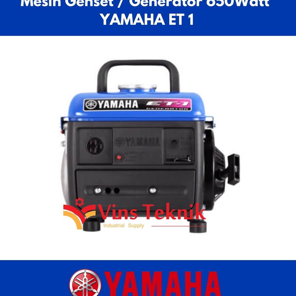 Jual Mesin Genset Et1 Yamaha Generator Bensin Et 1 600 Watt | Shopee ...
