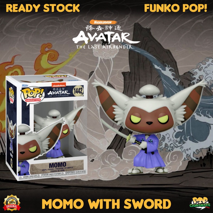 Jual Funko POP Avatar: The Last Airbender - Momo with Sword #1442 ...