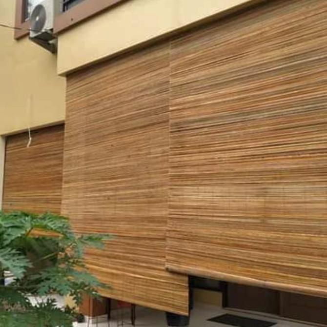 Jual Krey tirai outdoor ukuran 2x2m paket kerekan | Shopee Indonesia