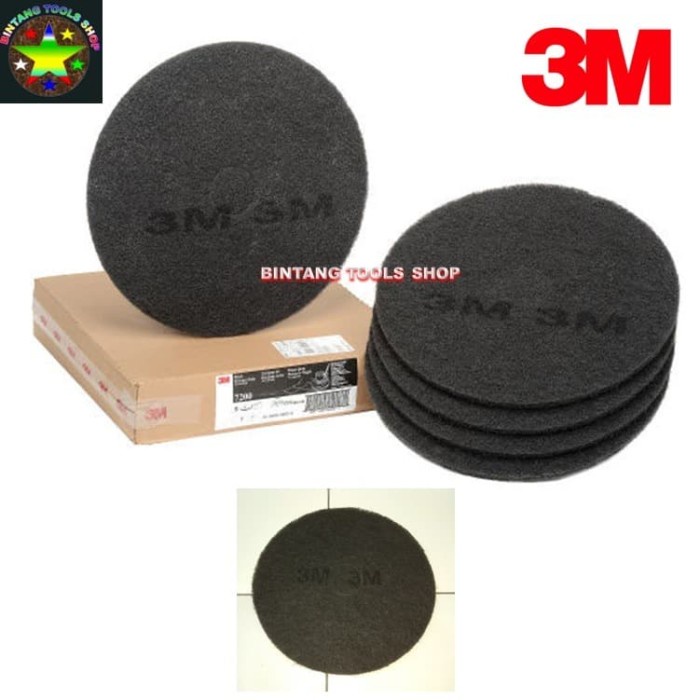 Jual Pad Polisher Buffing Pad Hitam 16in 41cm For Krisbow Nilfisk Lavor ...