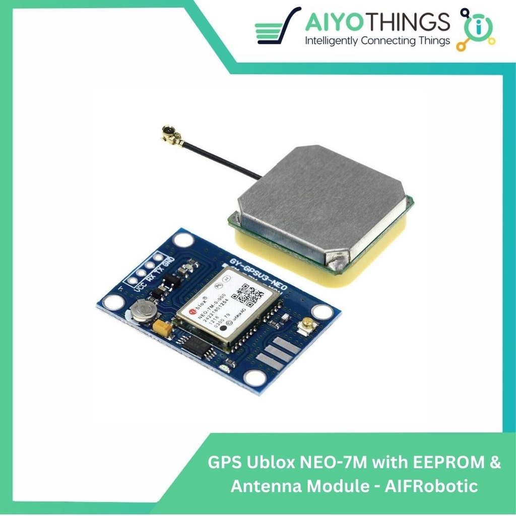 Jual GPS Ublox NEO-7M with EEPROM & Antena Modul | Shopee Indonesia