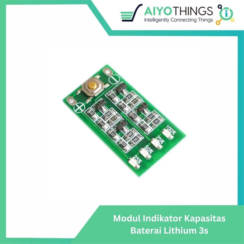 Jual Modul Indikator Kapasitas Baterai Lithium 3s | Shopee Indonesia