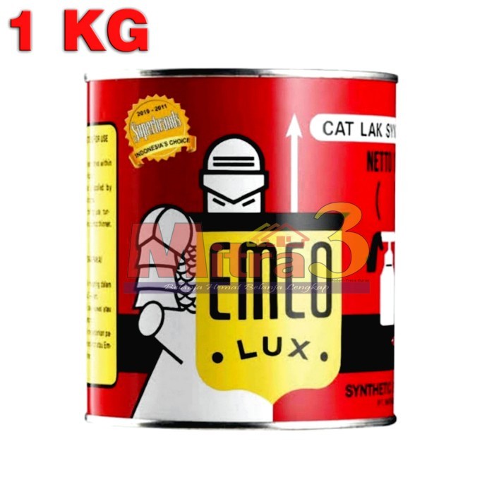Jual Produk Unggulan] EMCO Lux Cat Minyak Kayu Besi 1 KG Warna BINTANG ...