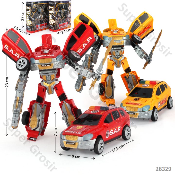 Jual Mainan Anak Mainan Robot Deform_Mobil Jadi Robot_Mobil Super ...